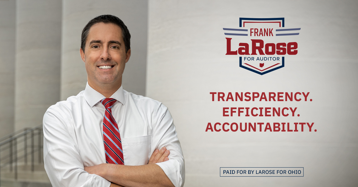 Frank LaRose is bringing honest leadership to Ohio